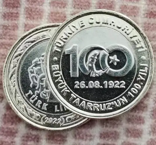 Moneda-conmemorativa-turca-de-los-a-os-de-la-Victoria-Colecci-n-real ...