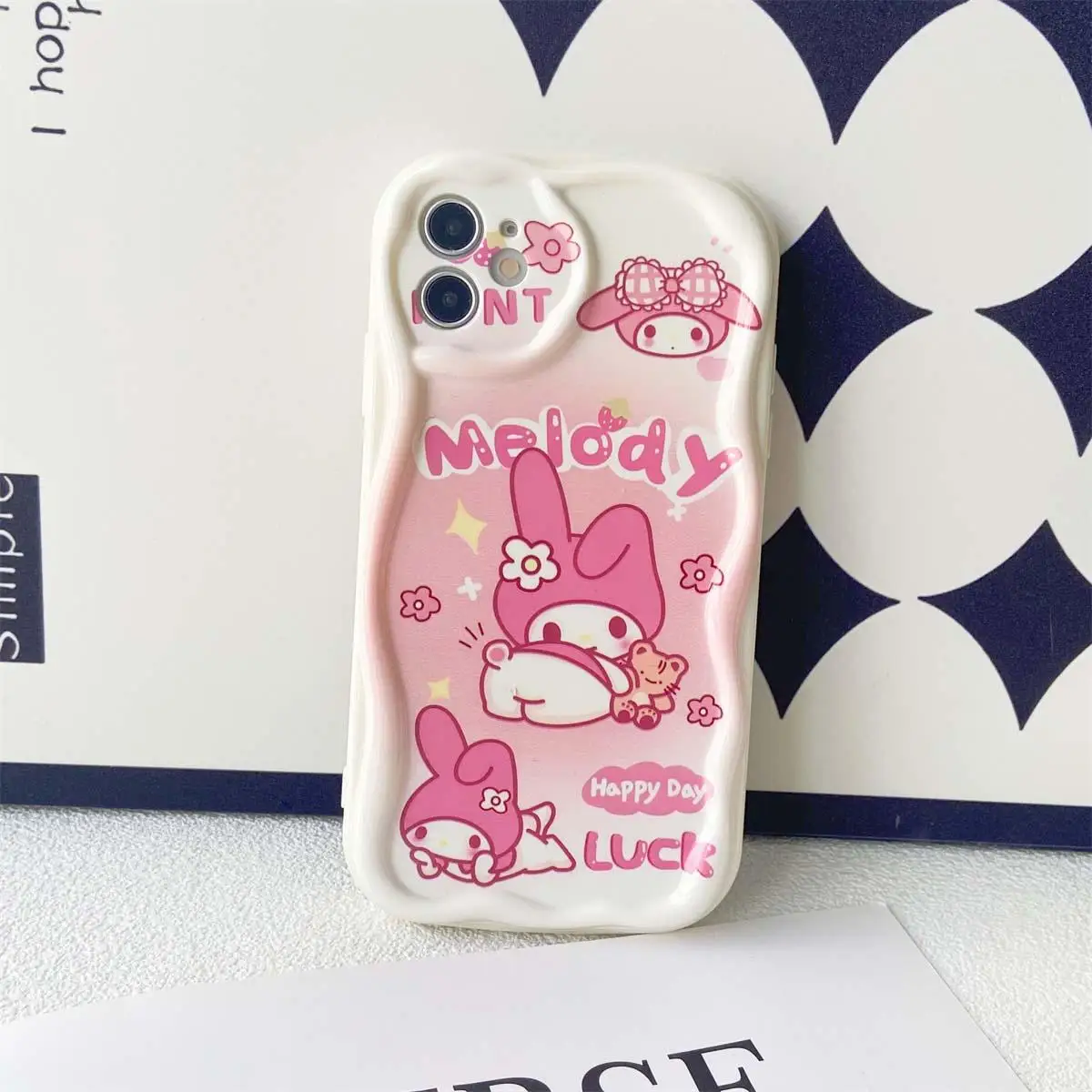 Funda de teléfono Kuromi Hello Kitty para Samsung Galaxy S24 Ultra S22 ...