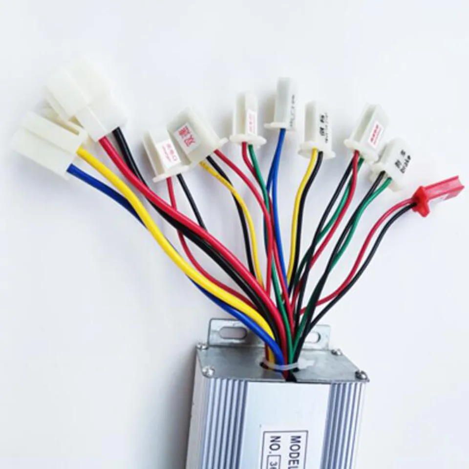 Buy YOLUFER 500W Brushed DC Otor Speed Controller Alloy Brush Otor...
