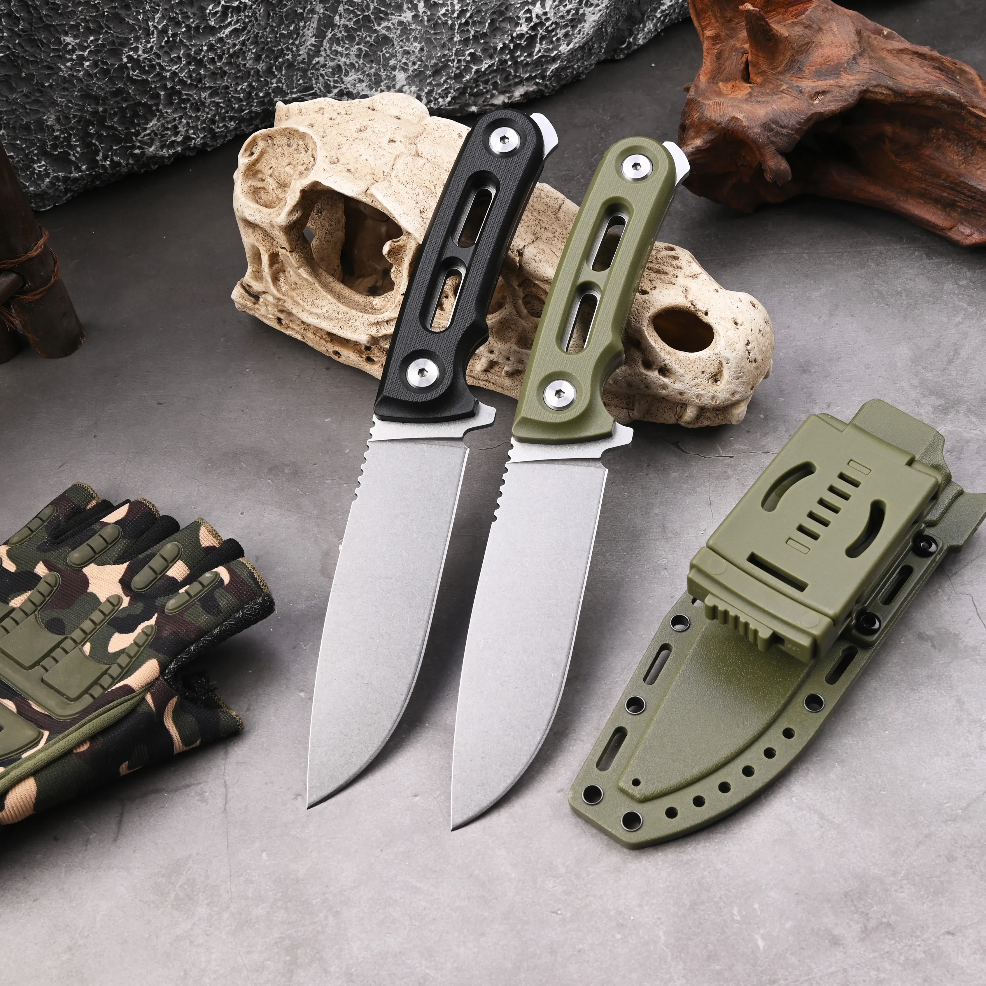 Outdoor-jungle-adventure-knife-multi-function-camping-knife-with-K ...