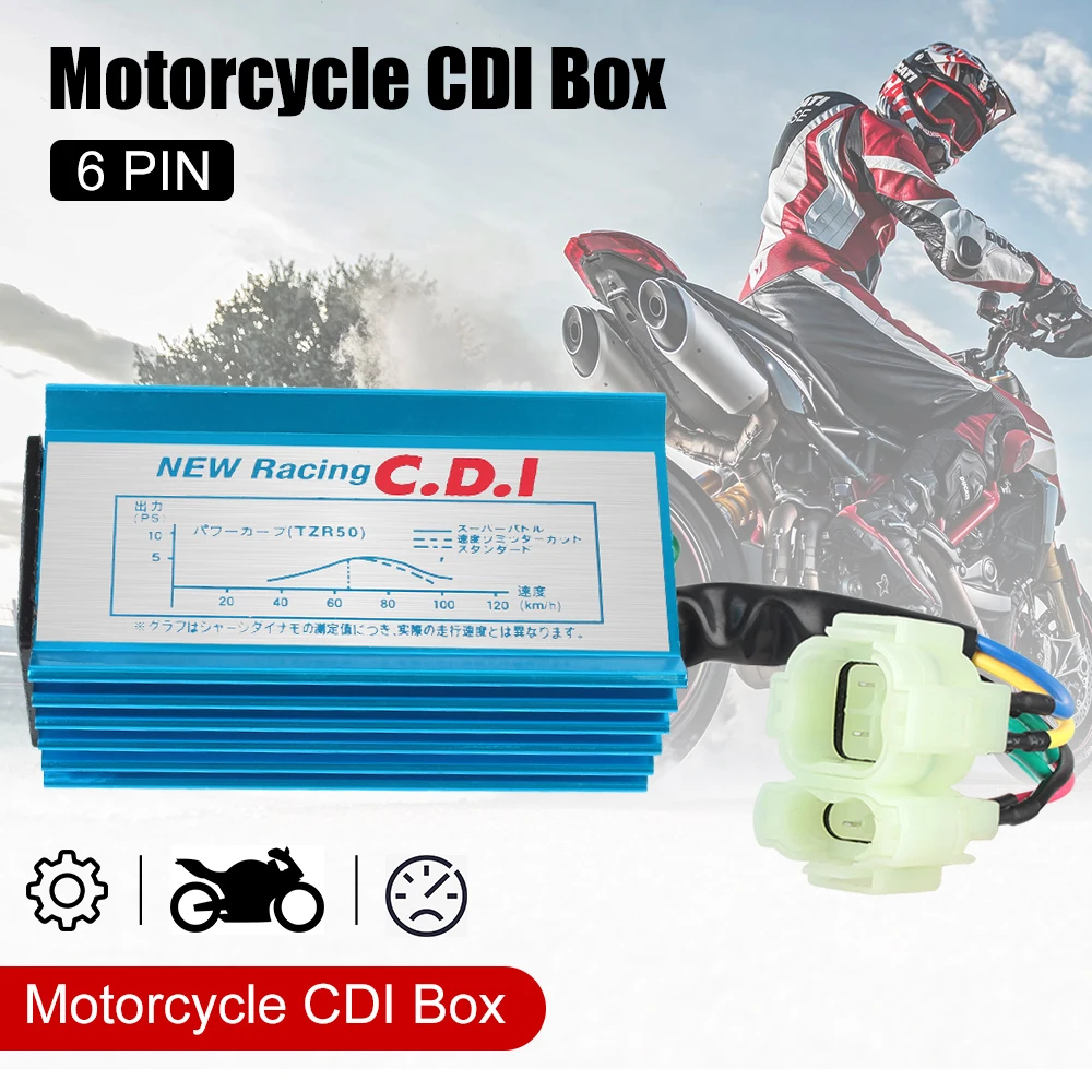 For-50cc-70cc-90cc-110cc-125cc-150cc-Honda-XR50-CRF50-6-Pin-CDI ...