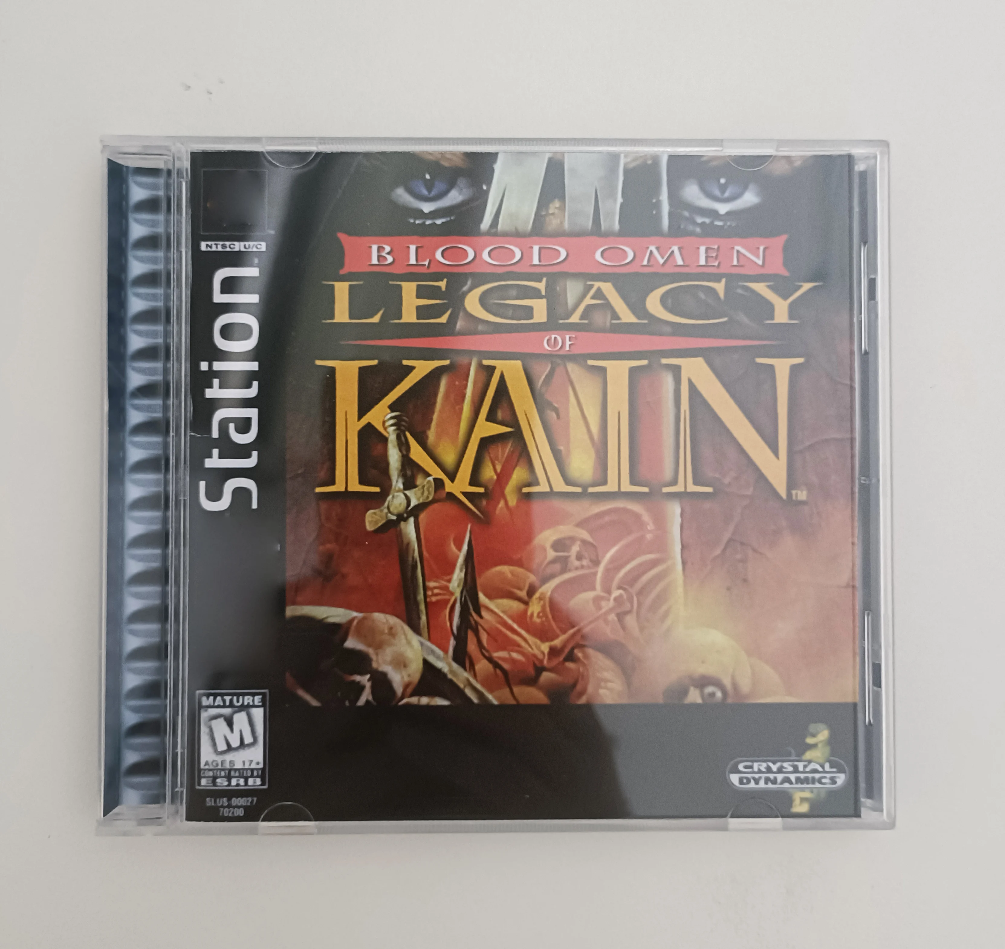 PS1-Copy-Game-Disc-Legacy-of-Kain-With-Manual-Series-Unlock-Console ...