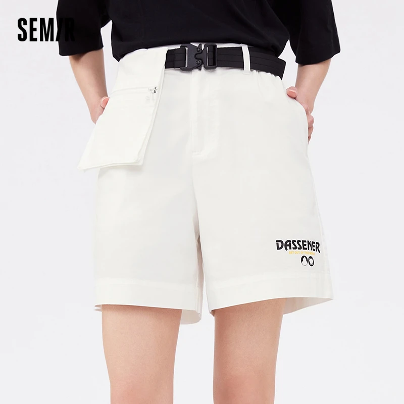 여성용 세미 캐주얼 바지 시원한 항균 바지 시원한 여름 프린트 반바지 개성 있는 작업 스타일 Aliexpress