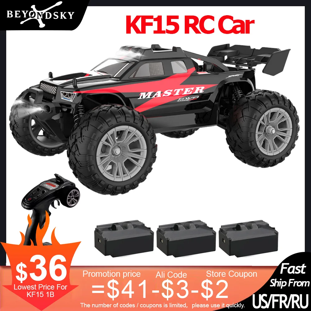 KF15-1-16-RC-Car-2-4G-Remote-Control-Desert-Track-4WD-Off-Road-Electric ...