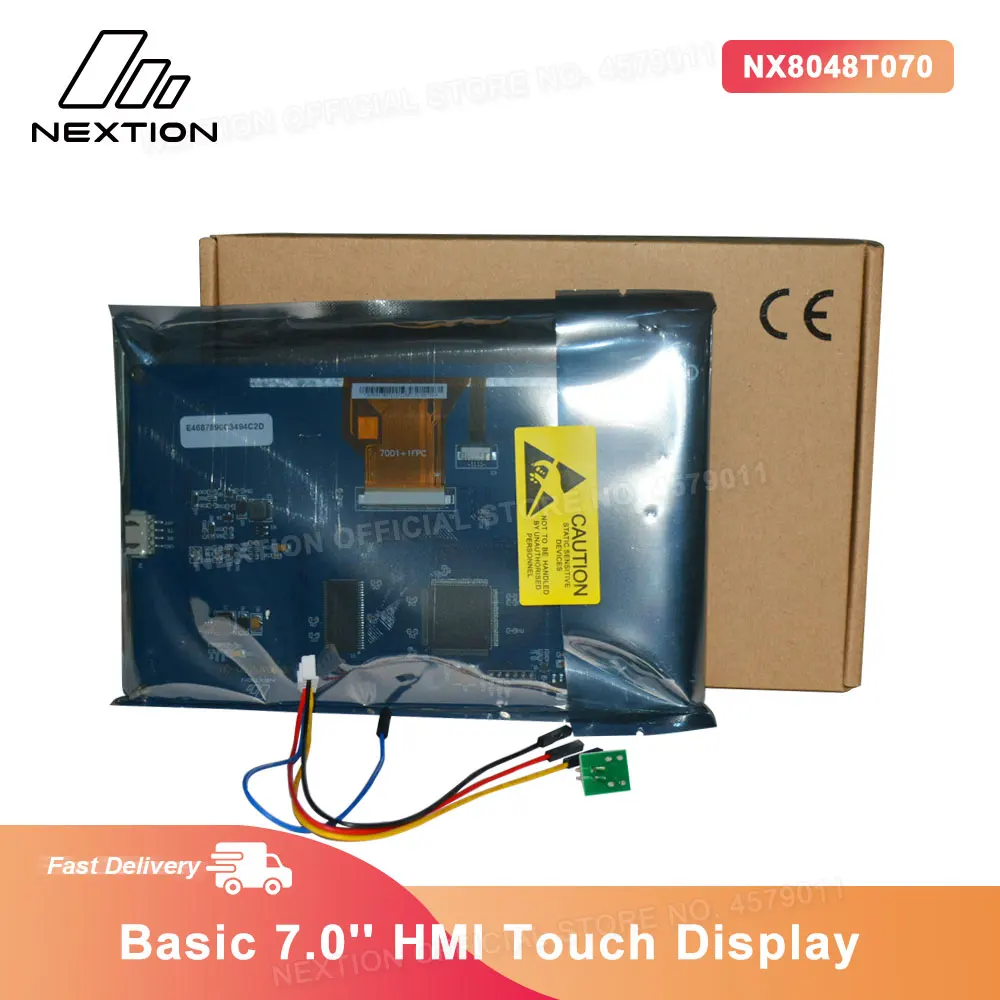 Nextion NX8048T070 7.0" HMI Intelligent Touch Display USART TFT LCD ...