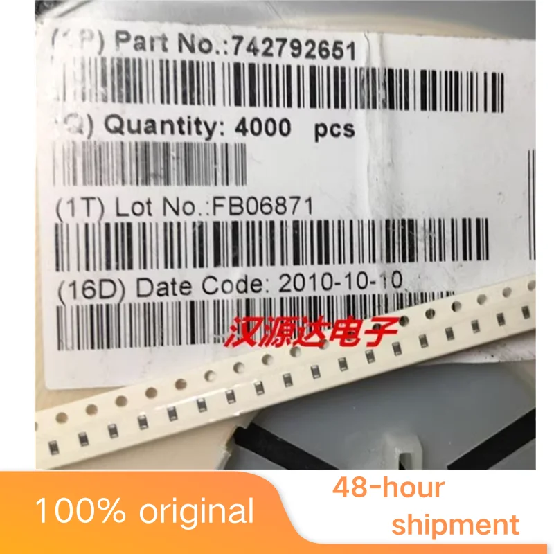 100PCS 742792651 0603-600R 600 ohm 100mhz 1A hypoxic bead - AliExpress 502