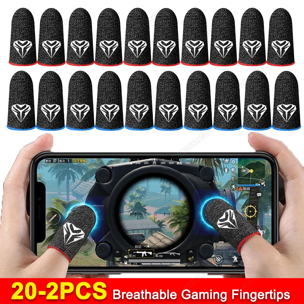 20-2PCS-Finger-Cots-Gaming-Fingertips-Gloves-Ultra-thin-Breathable ...