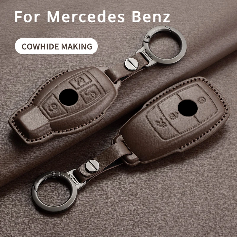 Car Remote Key Case Cover for Mercedes Benz A C E S G Class GLC CLE CLA ...