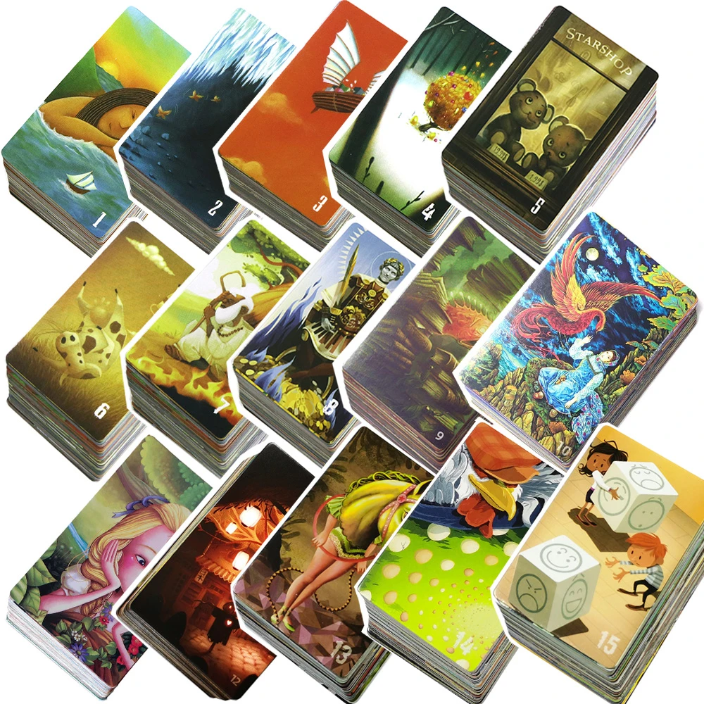 Mini Tell Story Dlxlt Card Games, 78 Playing Cards, Journey Memories ...