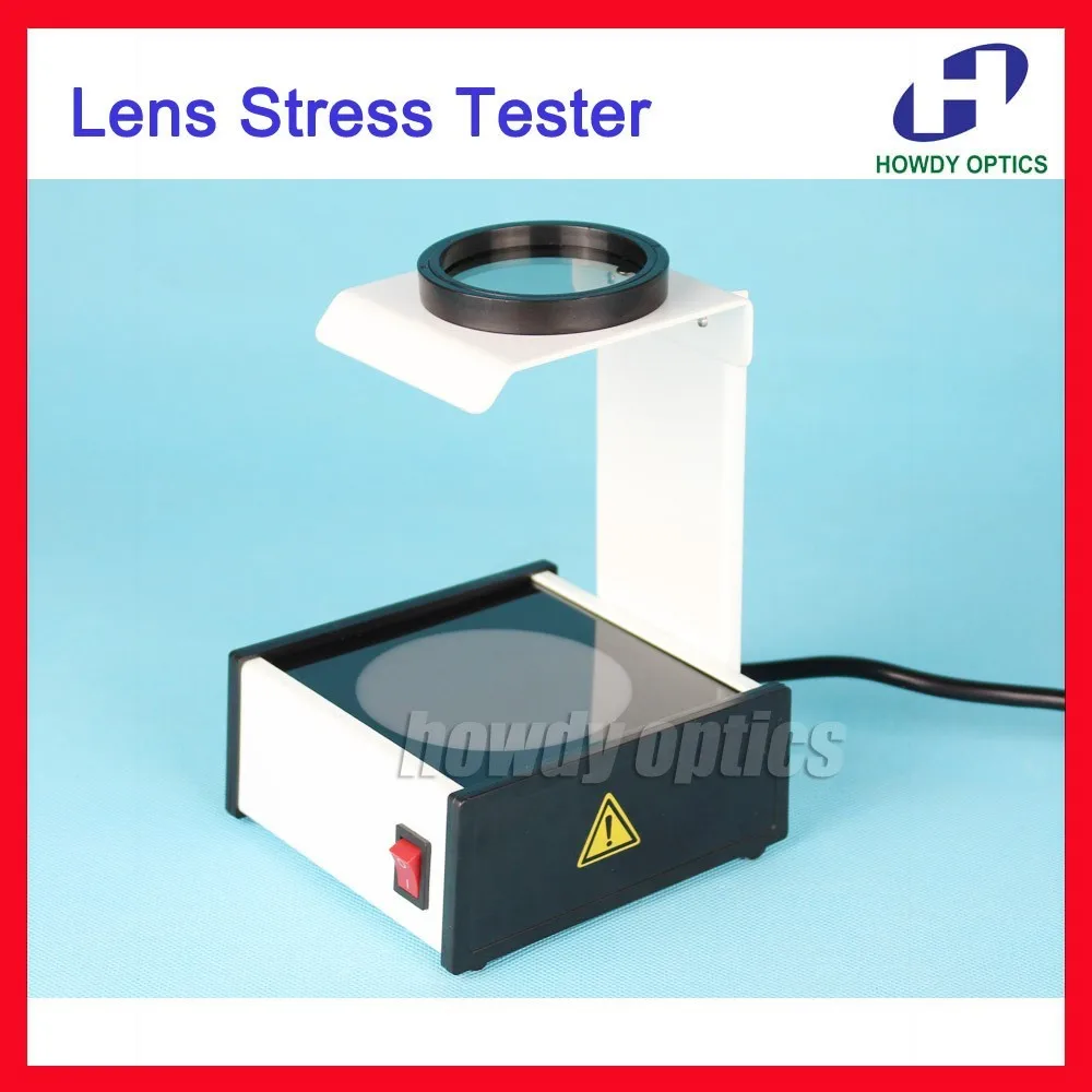 Optical Polariscope Lens Stress Tester Detector Measurer With Led Lamp ...