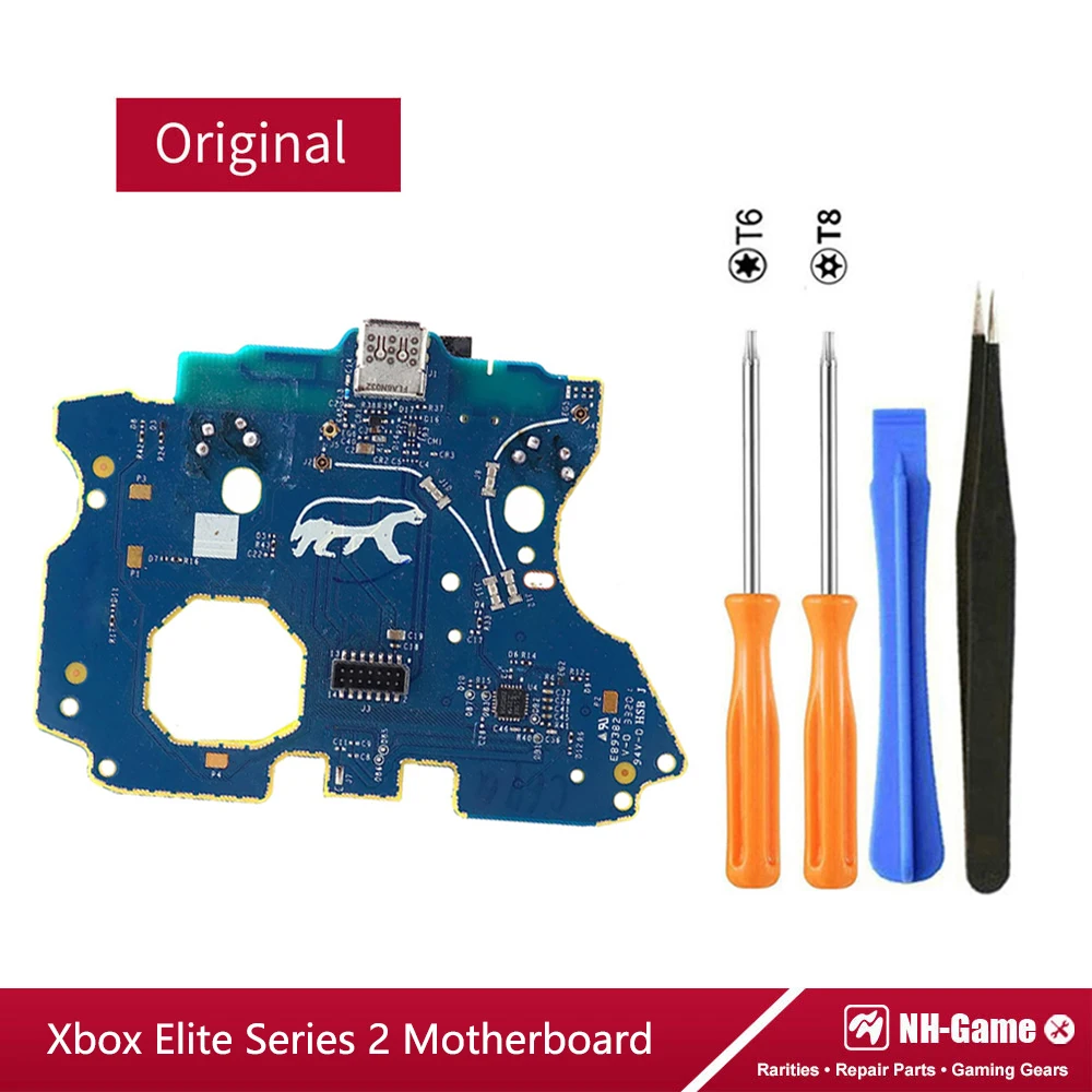With Tools Circuit Board for Xbox Elite Series 2 Controller Motherboard Program Chip Repair ...