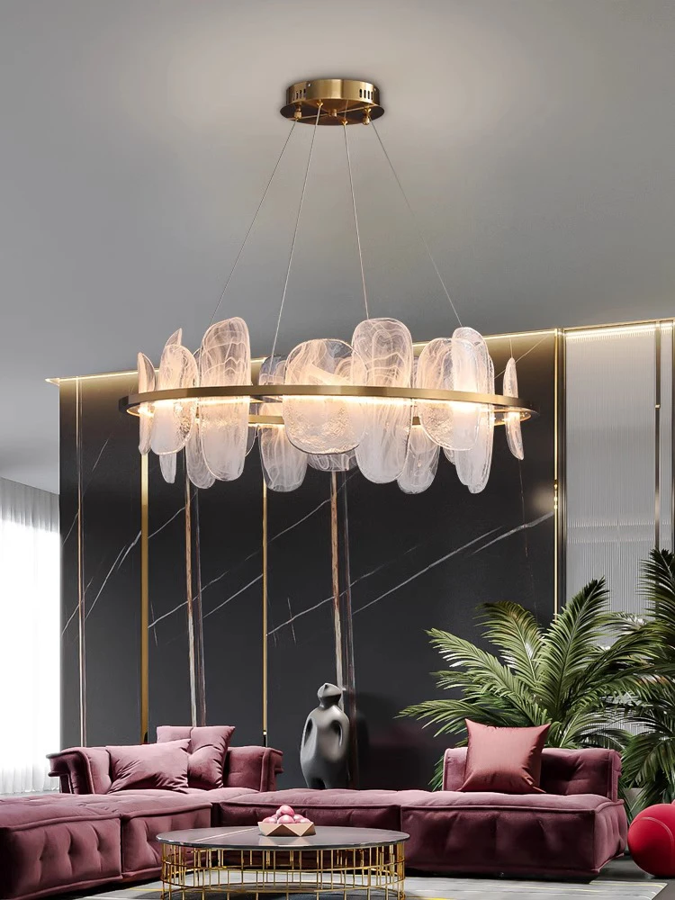 BOSSEN Scandinavian ceiling pendant light for living room, suitable for ...
