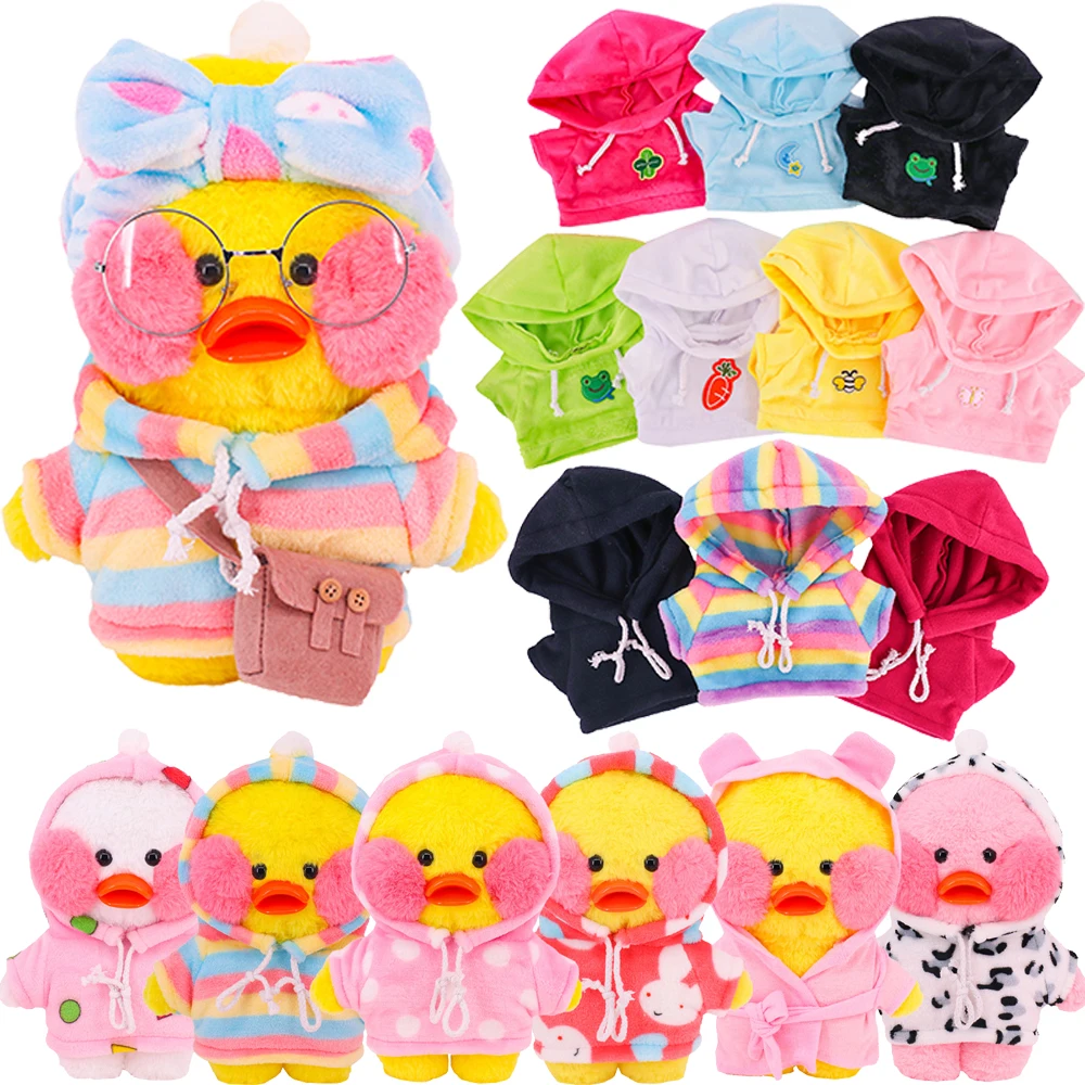 Ropa-Kawaii-Lalafanfan-de-30-Cm-ropa-de-pato-amarillo-juguete-de ...