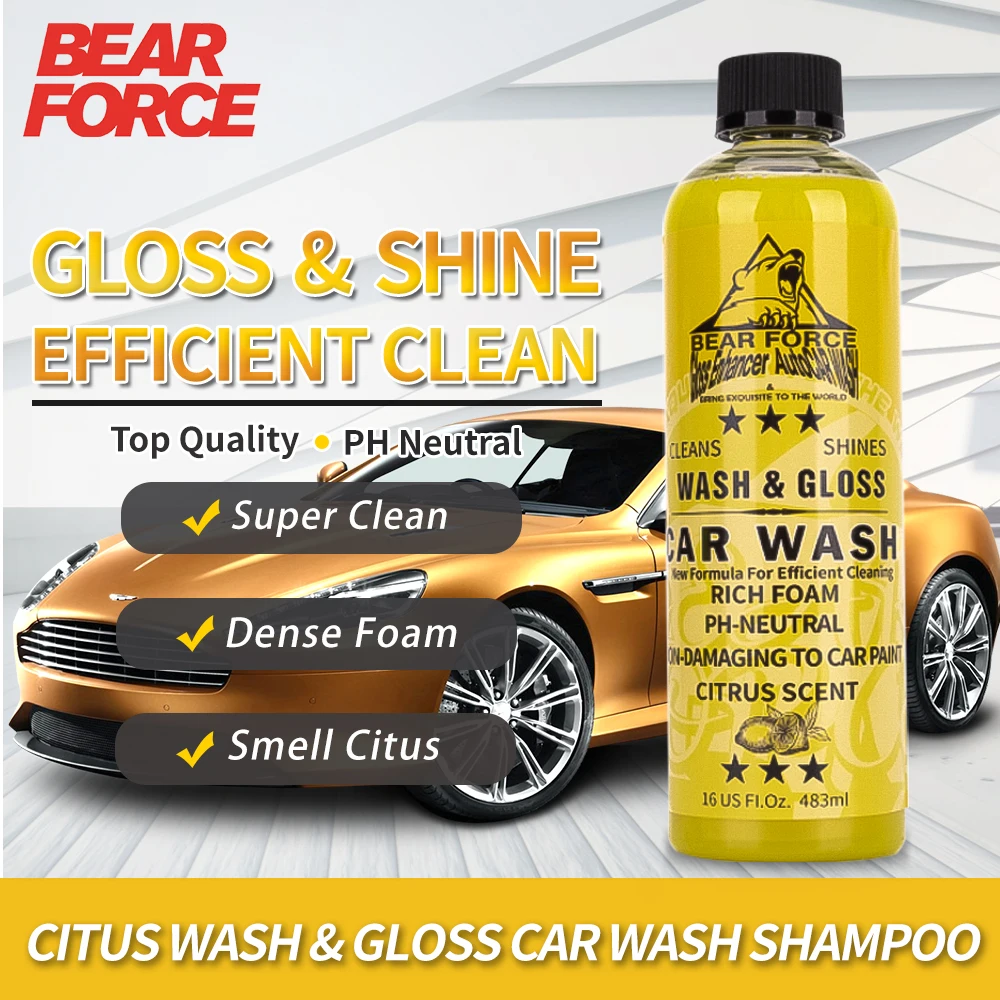Citrus-Car-Wash-Soap-Snow-Foam-Auto-Wash-Shampoo-Active-Foam-Cleaner ...