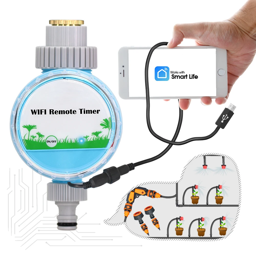 WiFi-Bluetooth-compatible-Sprinkler-Hose-Timer-Wireless-Garden-Water ...
