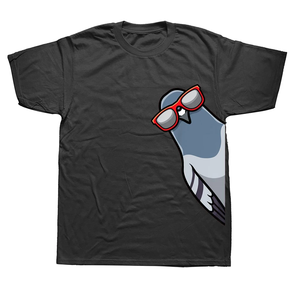 Funny-Pigeons-T-Shirts-Summer-Style-Graphic-Cotton-Streetwear-Short ...