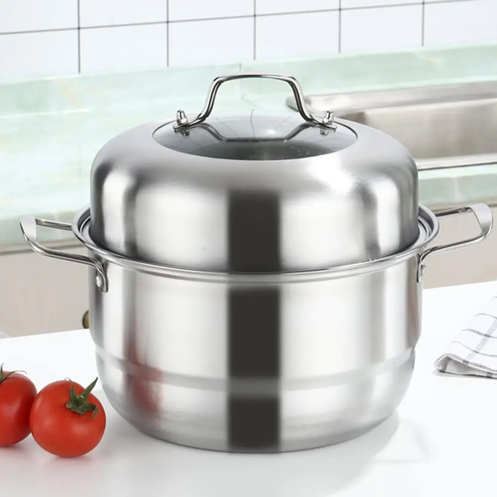 Thicken-2-Layer-Stainless-Steel-Steamer-Pot-Large-Capacity-Soup-Pot ...