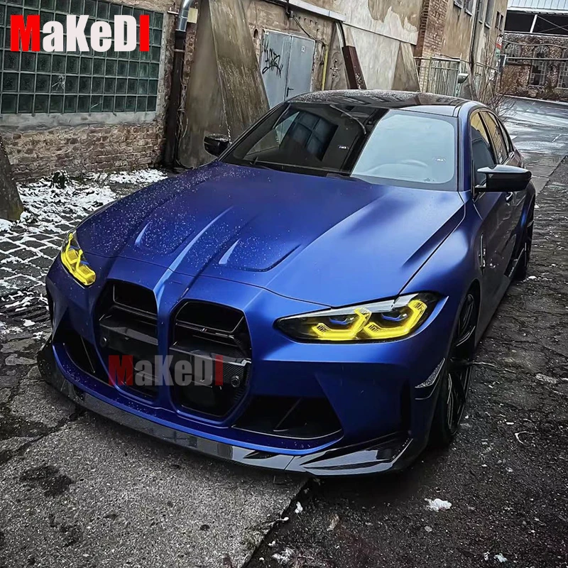 Yellow Angel Eyes DRL LED Boards For 2021-2023 BMW M3 G80 M4 G82 G83 ...