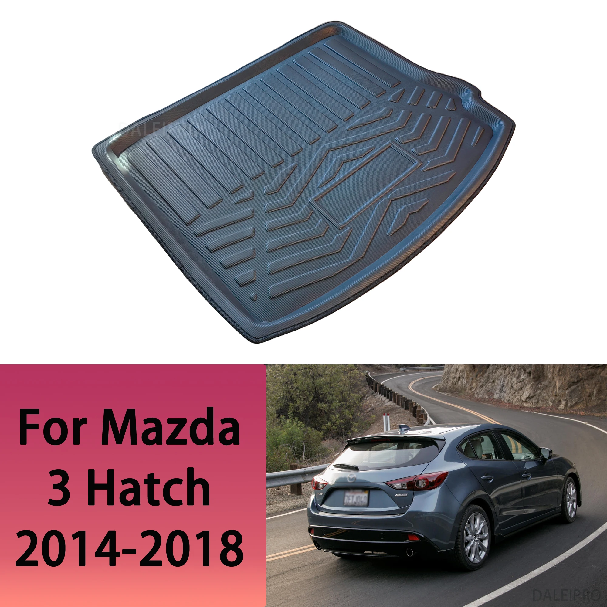 Car-Rear-Trunk-Mat-For-Mazda-3-M3-Axela-BM-Hatchback-2014-2015-2016 ...