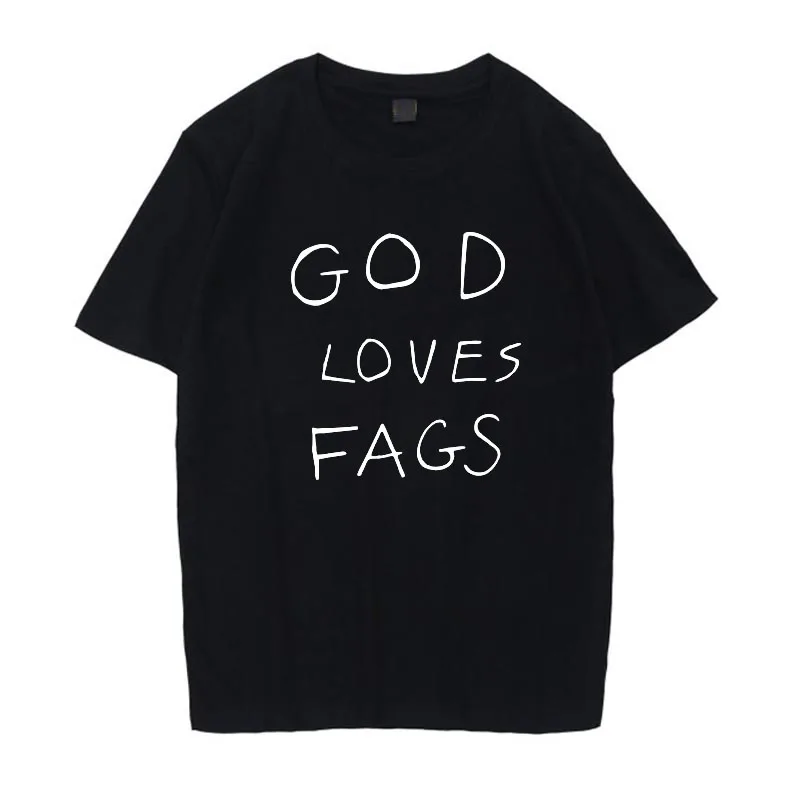 American-drama-Shameless-God-Loves-Fags-men-and-women-short-sleeved-cotton-T-shirt-shameless ...