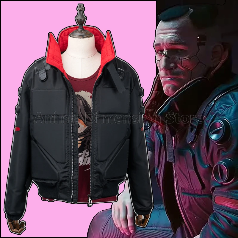Game Punk Style 2077 Mercenary Jackie Welles Cosplay Costumes Jacket ...