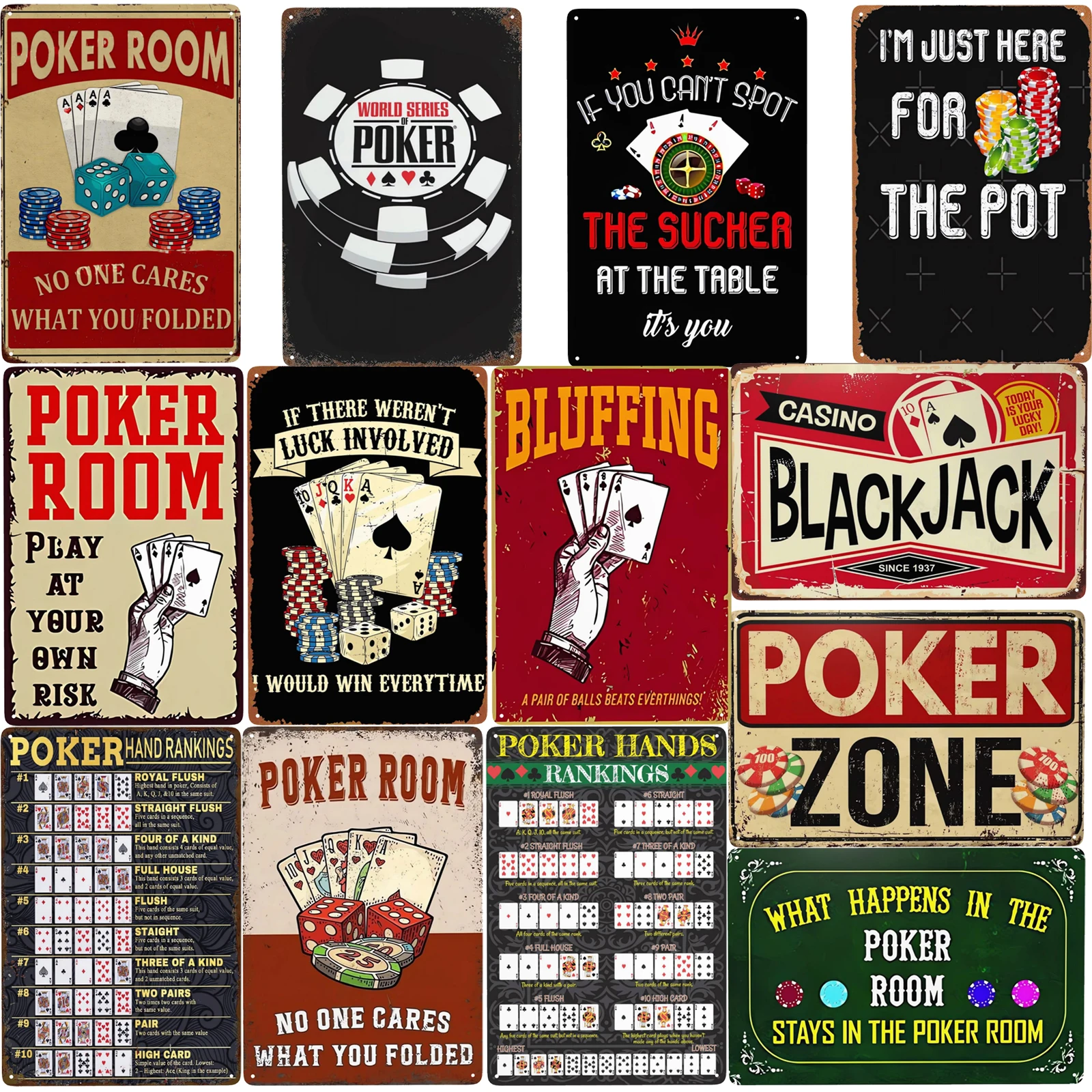 Metal-Tin-Signs-Poker-Room-Sign-ningu-m-se-importa-com-o-que-voc-dobrou ...