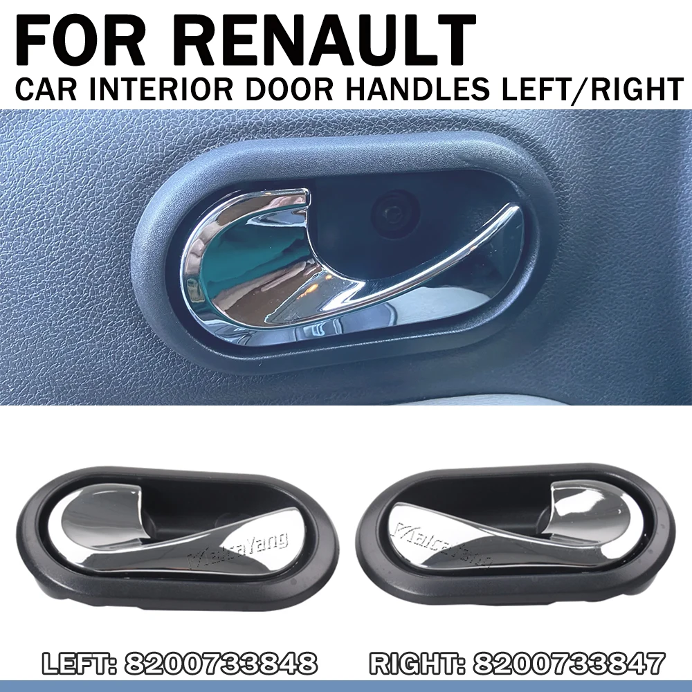 OEM 8200733848 8200733847 Car Interior Door Handles For Renault Duster ...