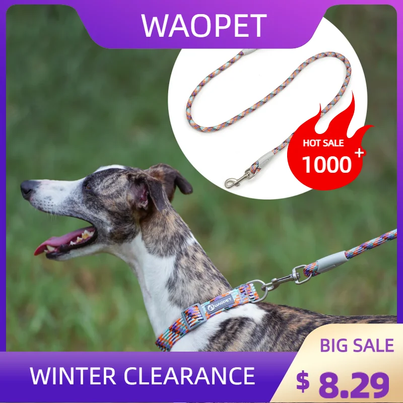 150CM-Pet-Leashes-Super-Strong-Pull-Dog-Leash-Reflective-Polyester-Rope ...