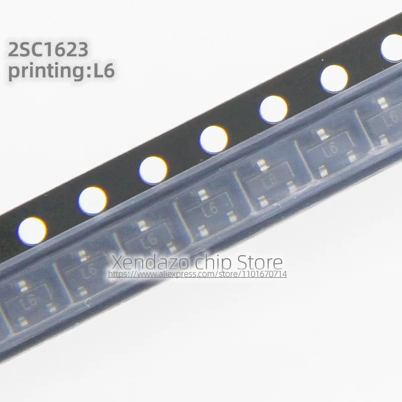 100pcs/lot 2SC1623 C1623 SOT-23 package Original genuine Silk screen ...