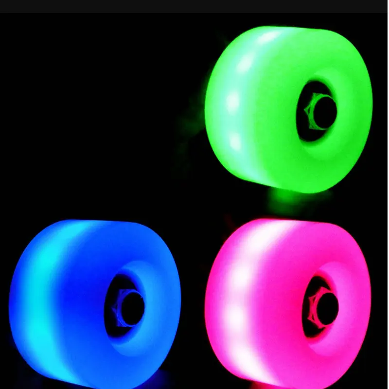 Double-Row-Roller-Skates-Roller-Skates-High-Spring-Ground-White ...