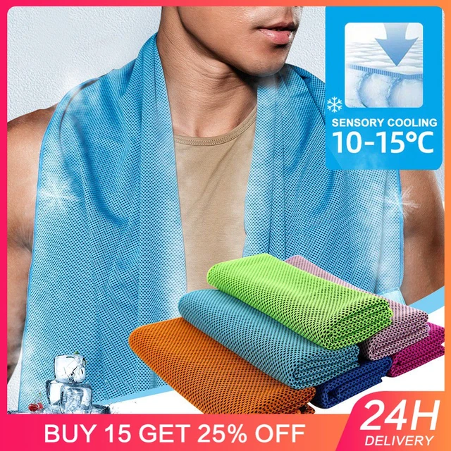 Drying Off With A Towel After Swimming