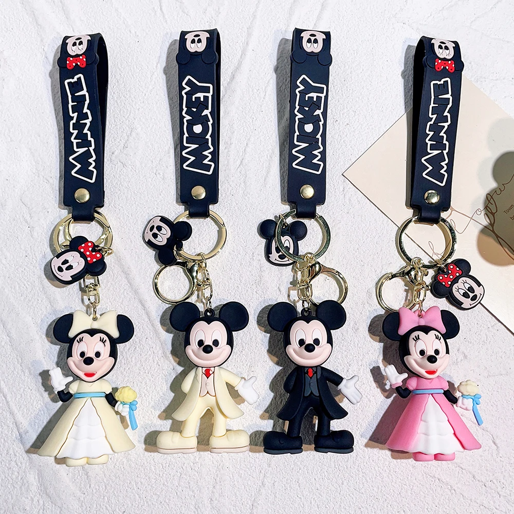 Disney-Mickey-Mouse-Pendant-Keychain-Kawaii-Mickey-Minnie-Cosplay-Anime ...