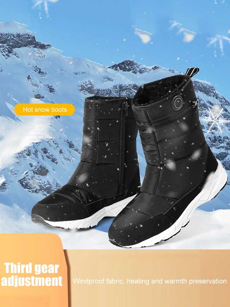 Intelligent Charging Electric Heating Shoes Washable Electric Heated ...