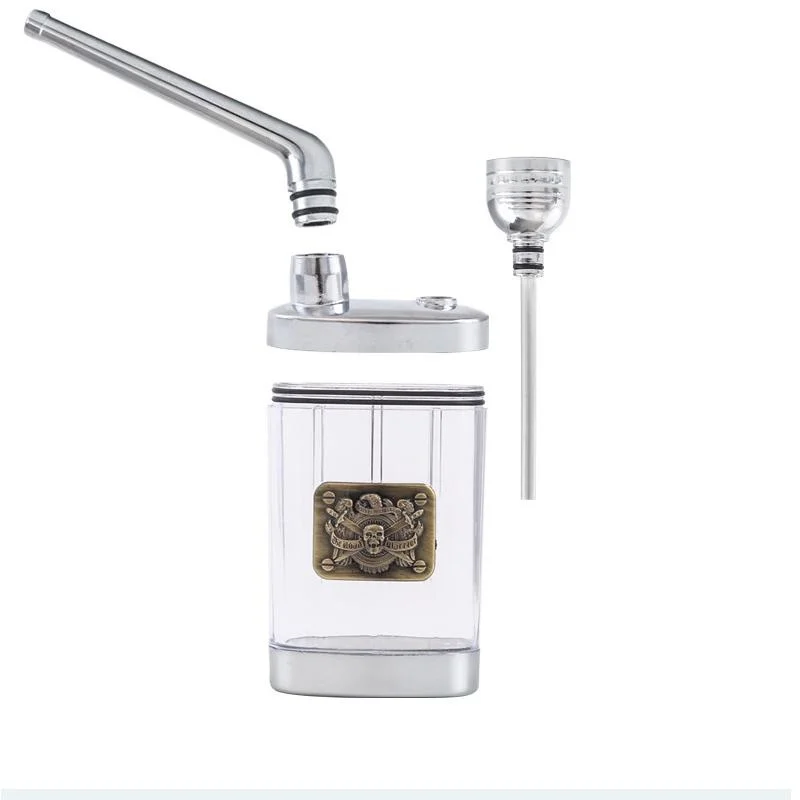Dual-Cigarette-Tobacco-Smoking-Pipe-Water-Filter-Pipe-Mini-Shisha ...