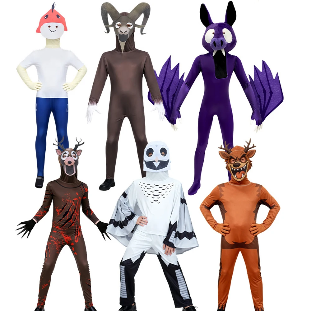 Halloween Horror Game Inspired Cosplay Costumes for Kids Forest 99 ...