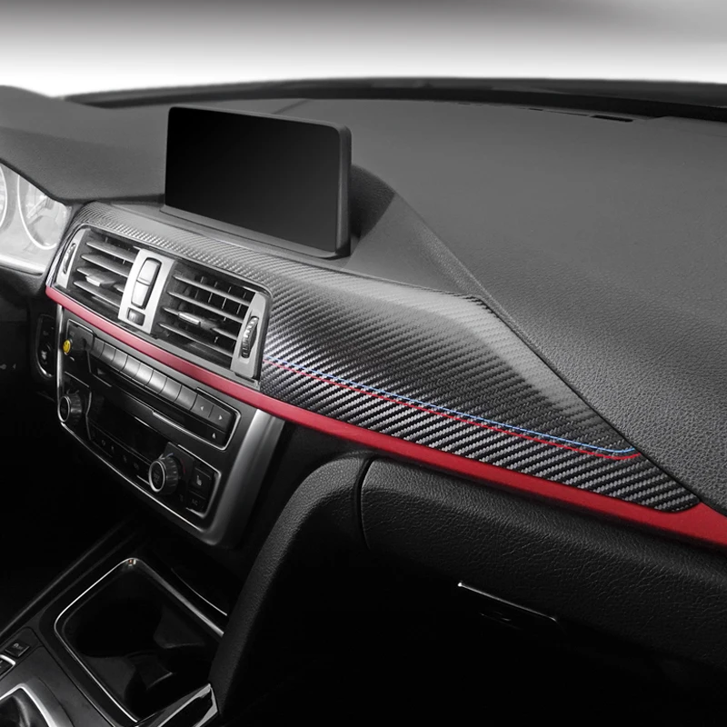 Car-Center-Console-Dashboard-Panel-Trim-Sticker-for-BMW-F30-F32-F33 ...