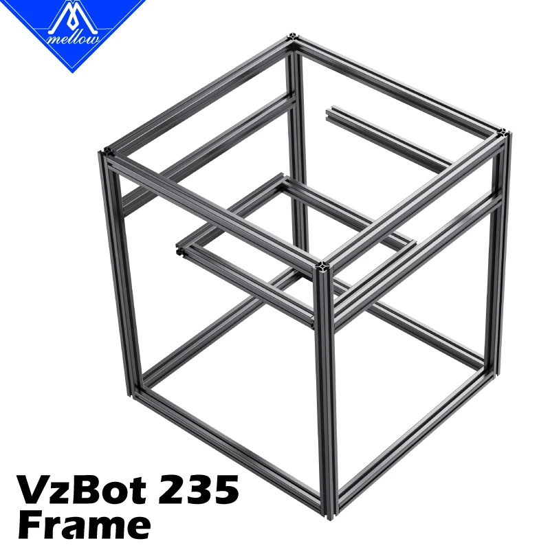 Mellow Custom VzBoT 235 3D Printer Frame Kit European Standard Frame ...