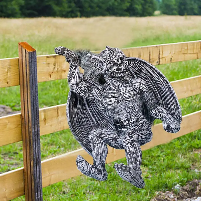 Winged-Gargoyle-Statues-Outdoor-Resin-Gargoyle-Ghost-Bat-Statue-Resin ...