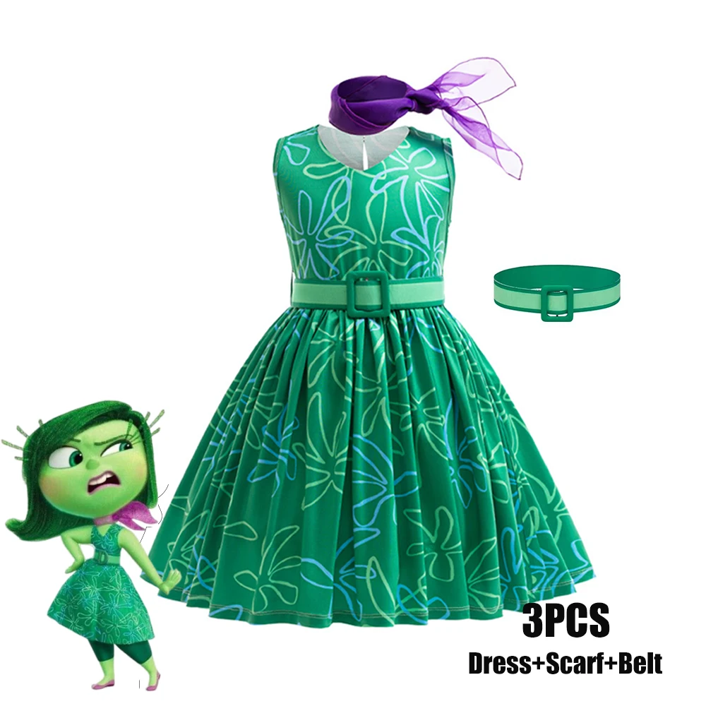 Disfraz de la película de Disney para niña, traje de fiesta de ...