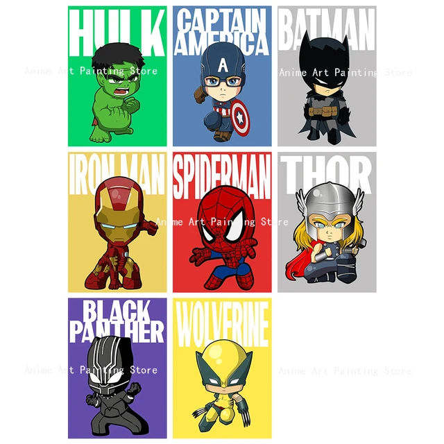 Anime Avengers Chibi