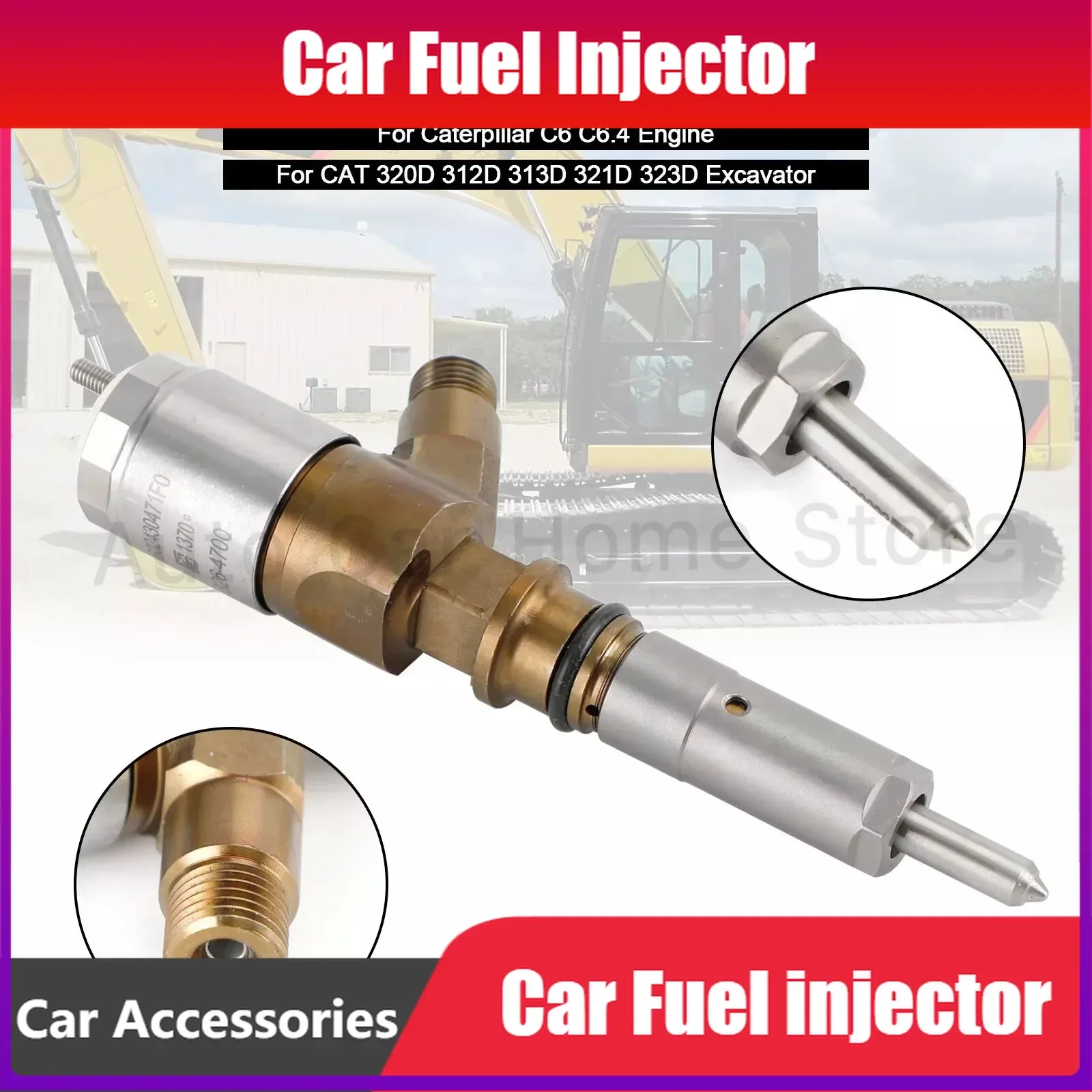 High Quality 326-4700 10R-7675 New Diesel Fuel Injector 3264700 For ...