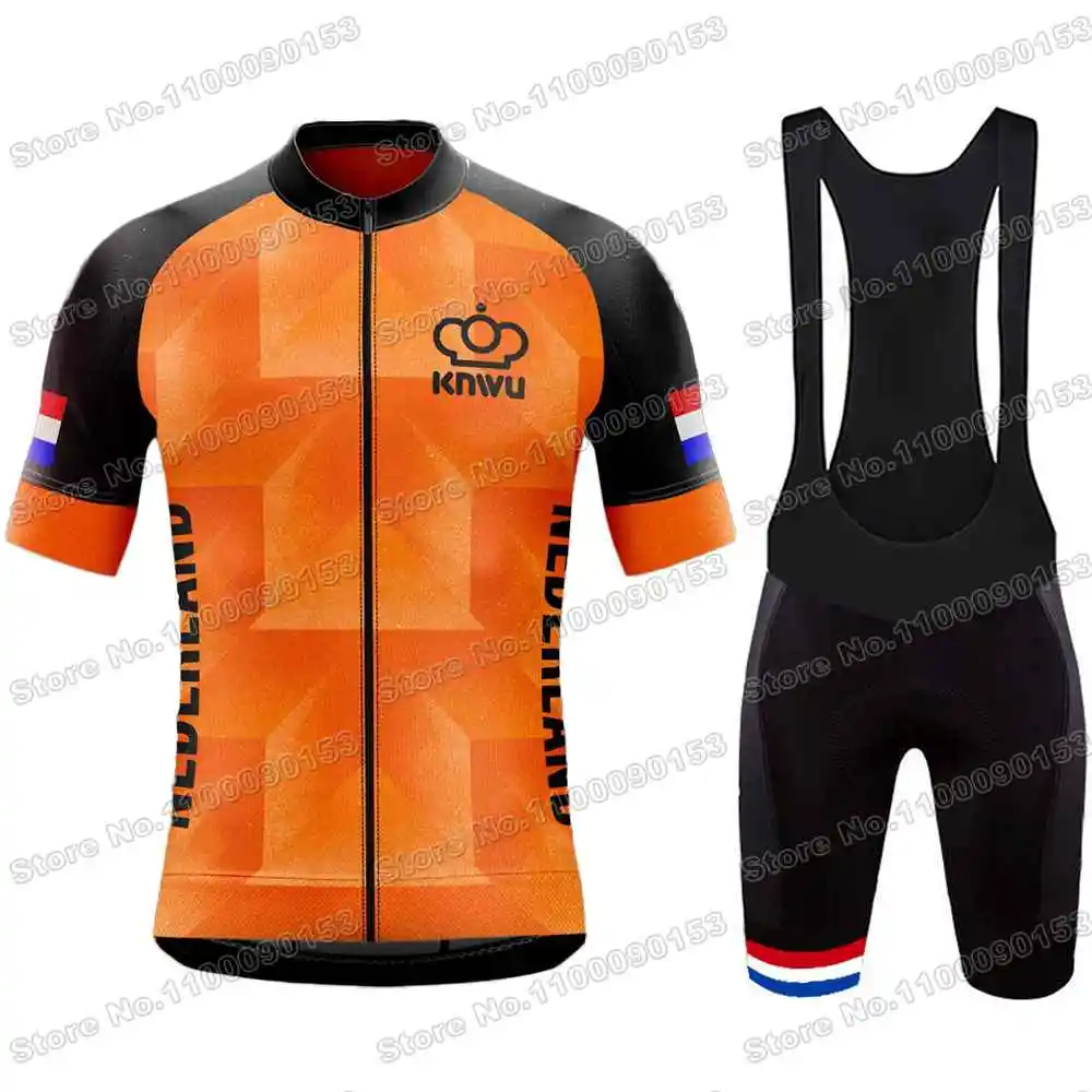 2022-Netherlands-Cycling-Jersey-Set-Dutch-National-Team-Cycling ...