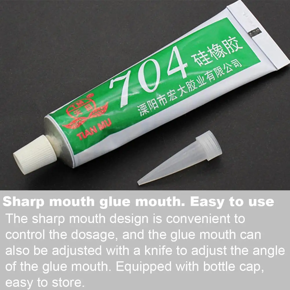 704-Super-Glue-Fixed-High-Temperature-Resistant-Silicone-Rubber-Sealing ...