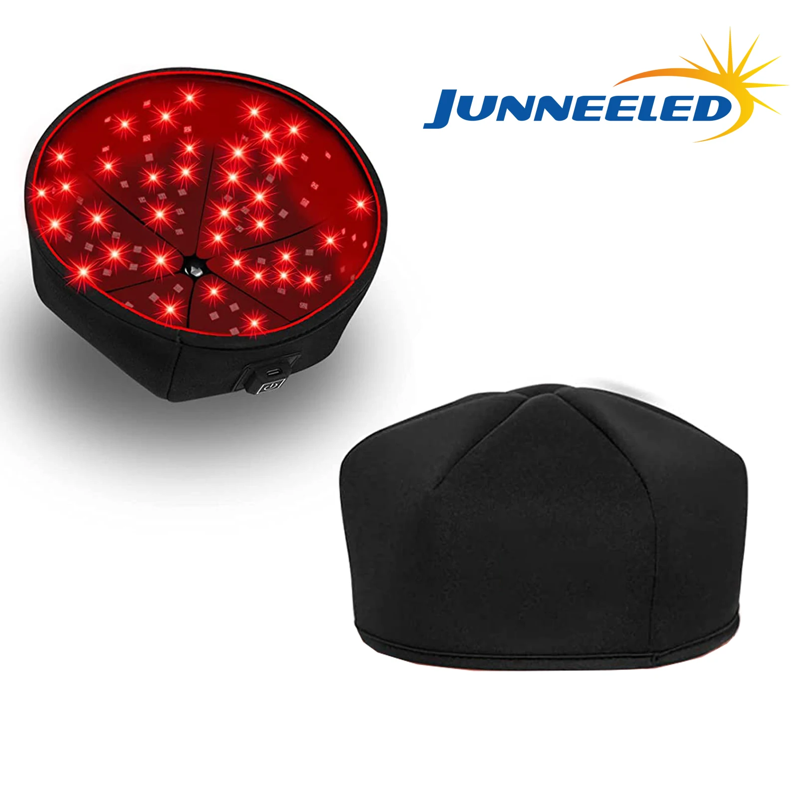 Portable-Red-Light-Therapy-Cap-Red-LED-Hair-Growth-Hat-Care-Scalp ...
