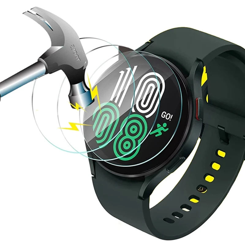 3pcs Tempered Glass Screen Protector For Samsung Galaxy Watch 6 5 40mm ...