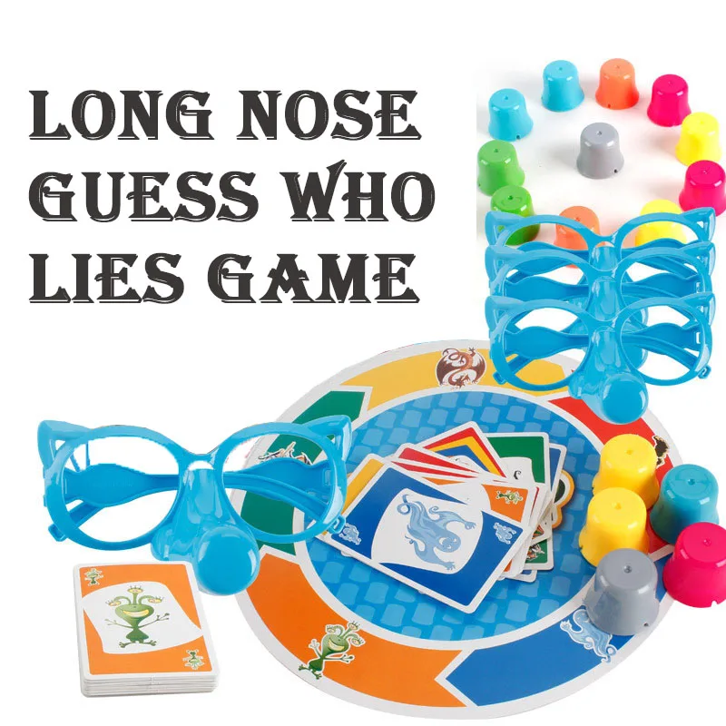 1Set-Tabletop-Games-Funny-Kids-Toys-Multi-Player-Board-Game-Long-Nose ...