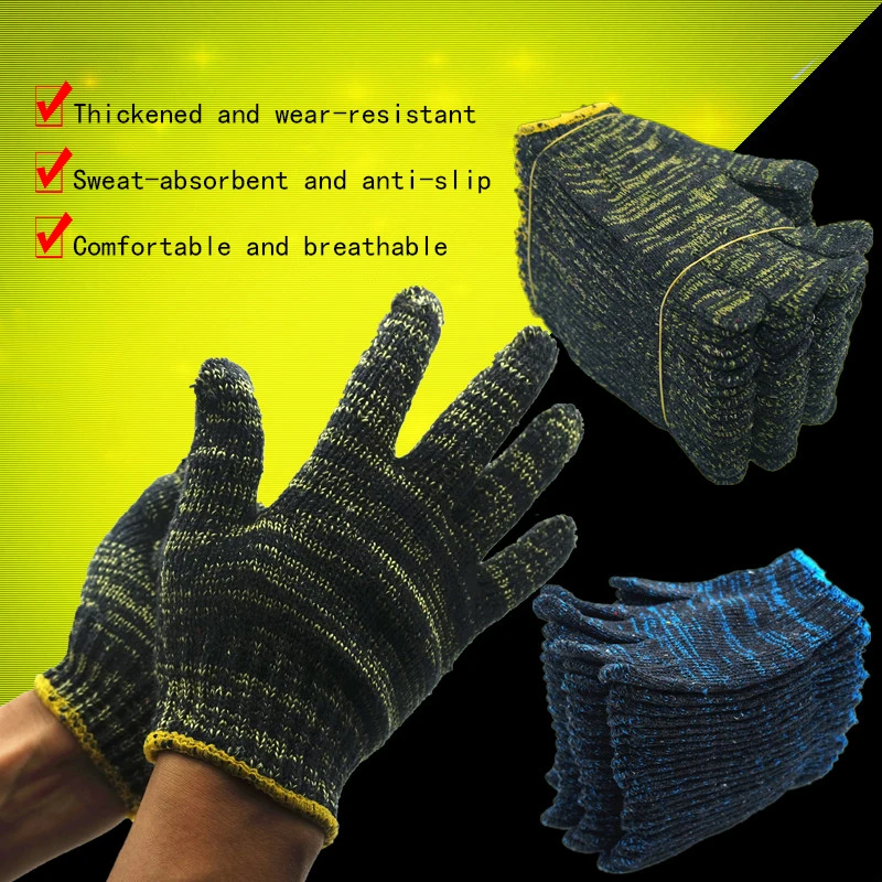 Work-Cotton-Gauze-Gloves-Safety-Protection-Labor-Gloves-Painter ...