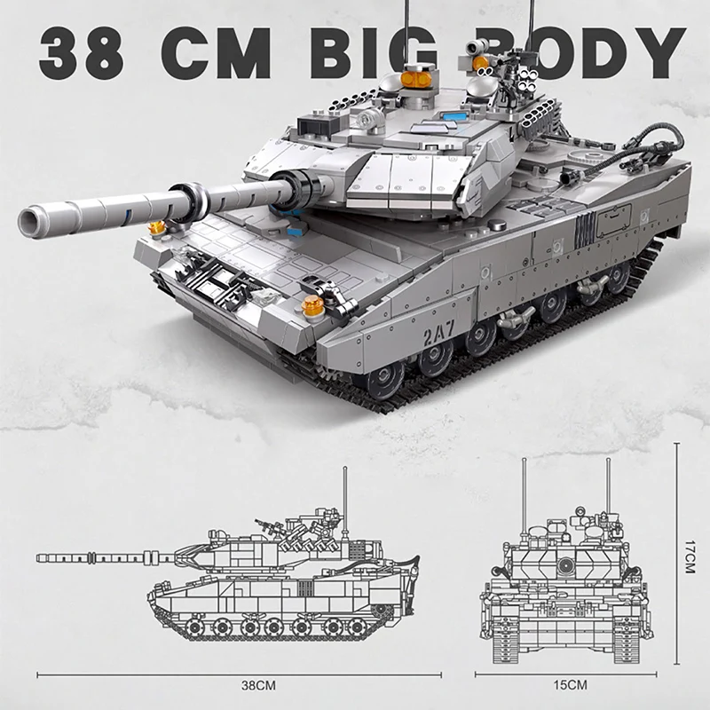 Biggest Lego Tank