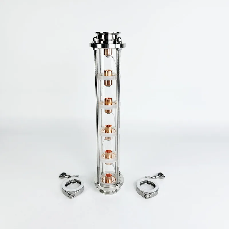 Colonne-de-Distillation-2-OD64mm-avec-6-plaques-bulles-en-cuivre-pour ...