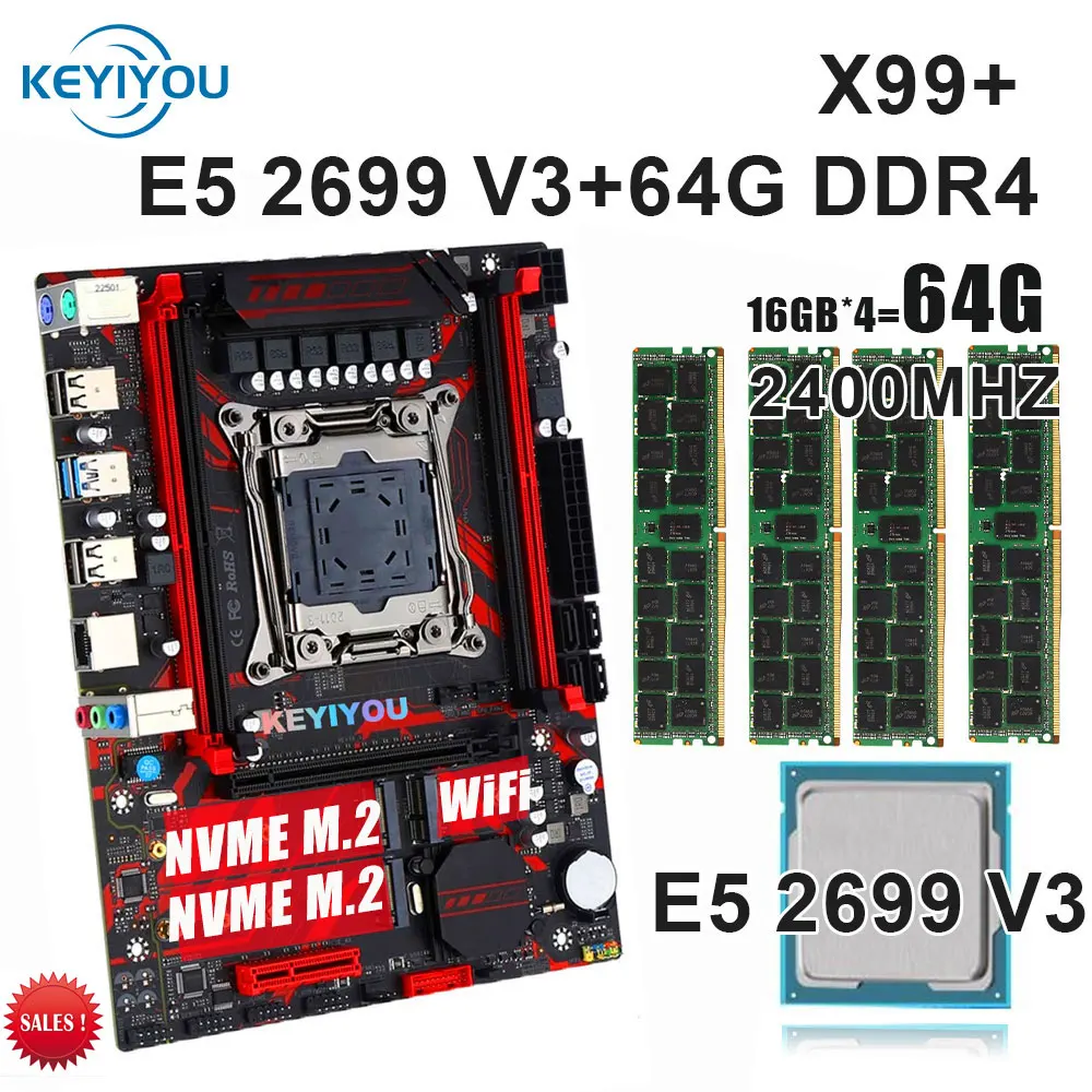 Motherboard-X99-combo-LGA-2011-3-Set-kit-With-Xeon-E5-2699-V3-CPU ...